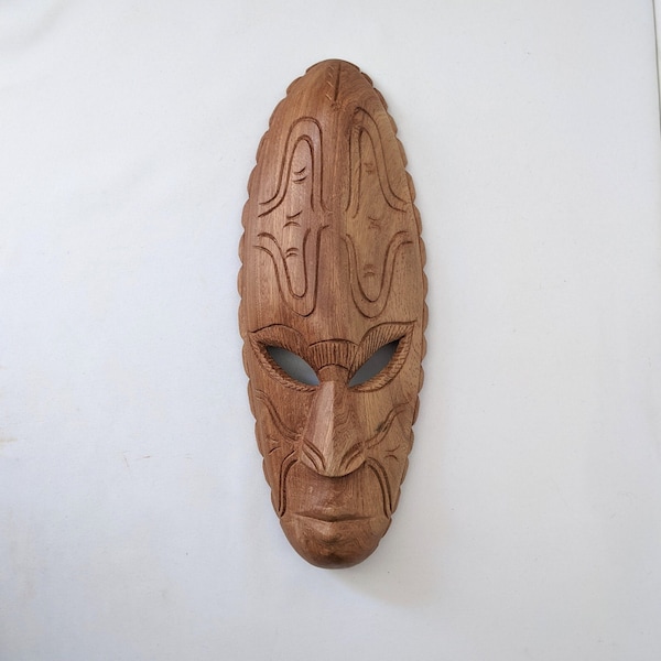 Carved Wooden Masks - Etsy