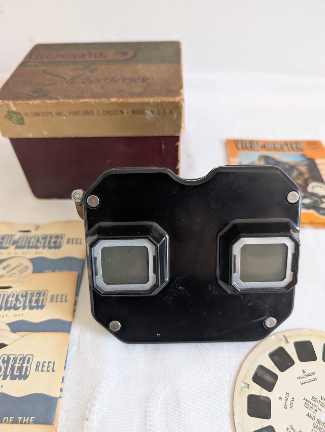 Vintage View-master Stereoscope Set | Sawyer's Inc. Portland 7, OR ...