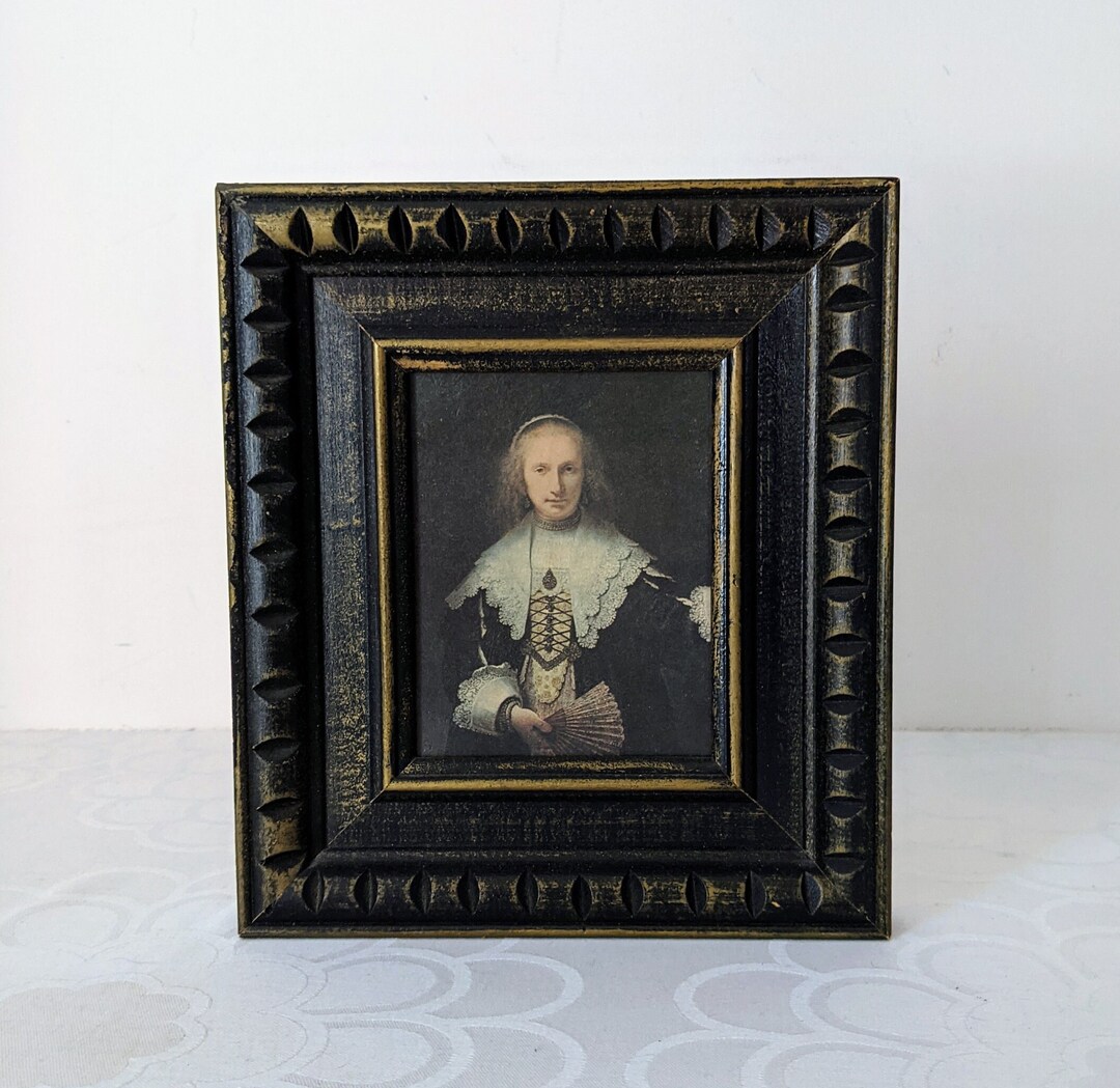 Vintage National Picture Frame and Art Co. Ltd. Framed Art Print of ...