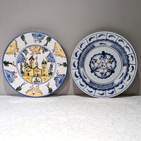 Plates, Vintage Plate, Desert Plate, Greek Plate, Greek Porcelain ...