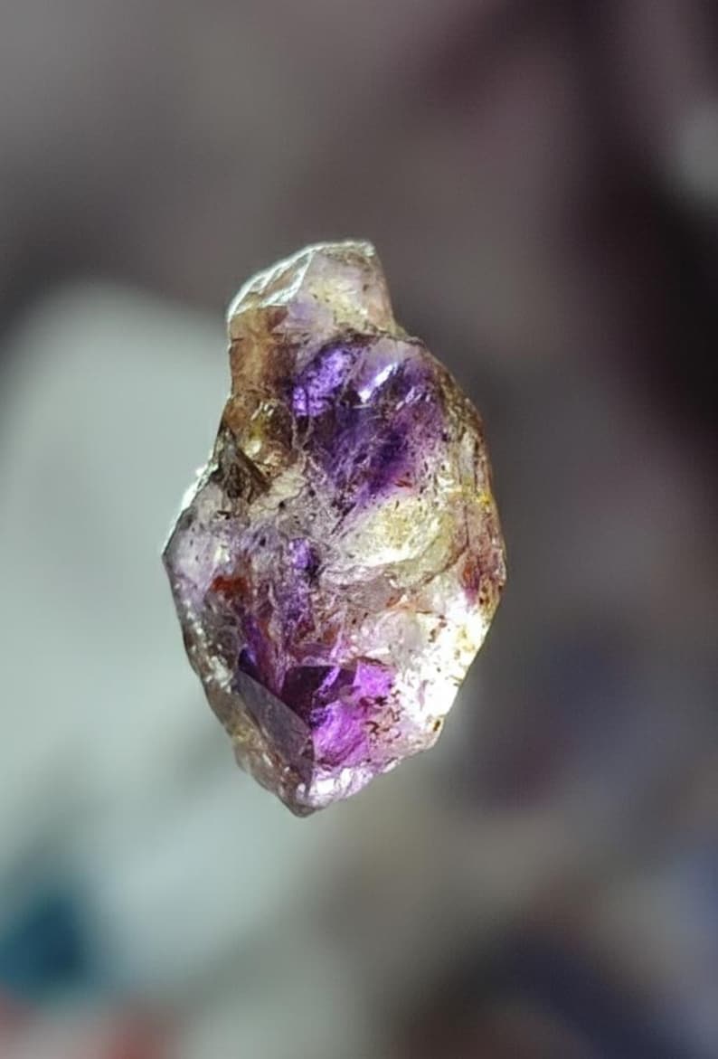 Raw Super Seven Quartz: Rutile Inclusions, Crystal Healing (18MM Approx ...