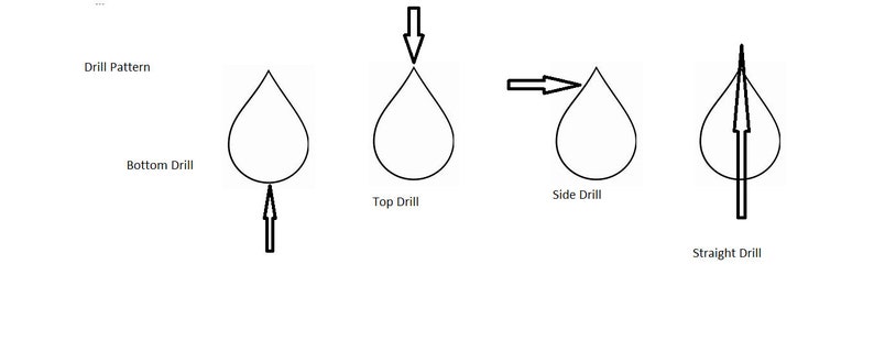 AAA Grade 10 Piece Purple Glass Smooth Inverted Teardrop Briolettes ...