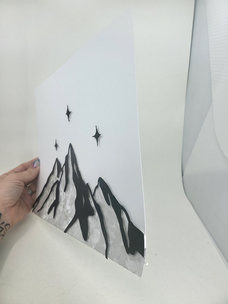 ACOTAR Inspired Night Court Insignia, 8x10, Fantasy Art, Velaris ...