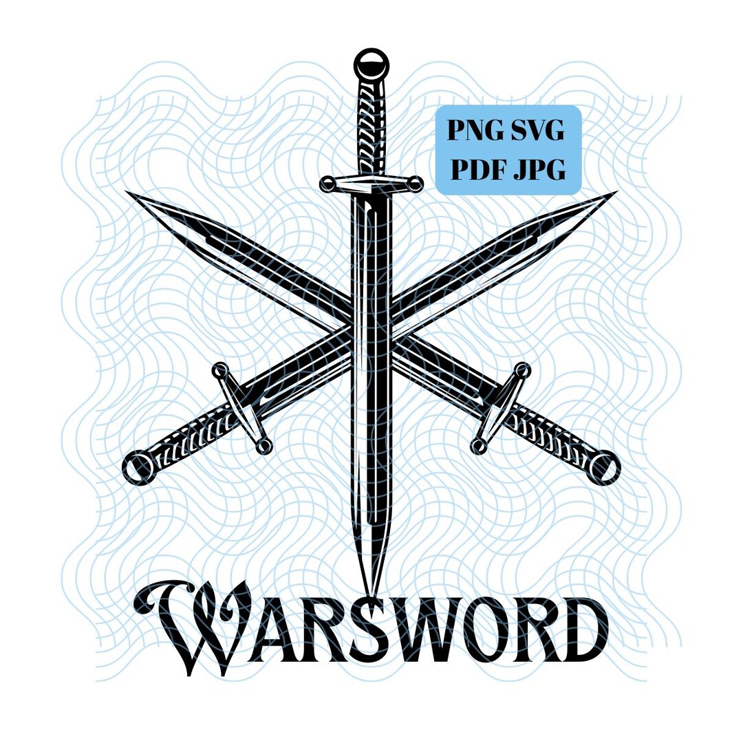 Warsword, Three Swords, Blood and Steel, Wilder Hawthorne, Svg, Png ...