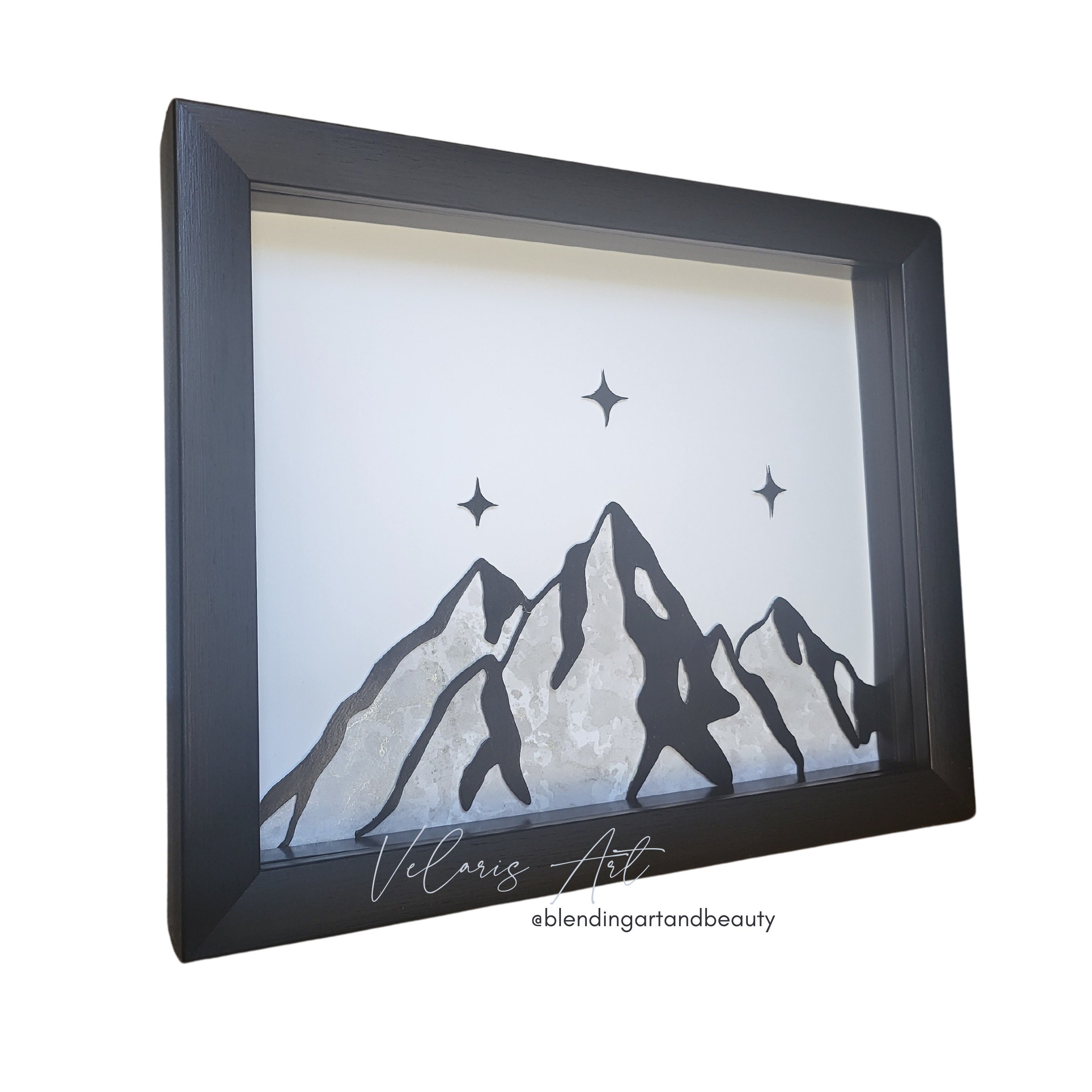 ACOTAR Inspired Night Court Insignia, 8x10, Fantasy Art, Velaris ...