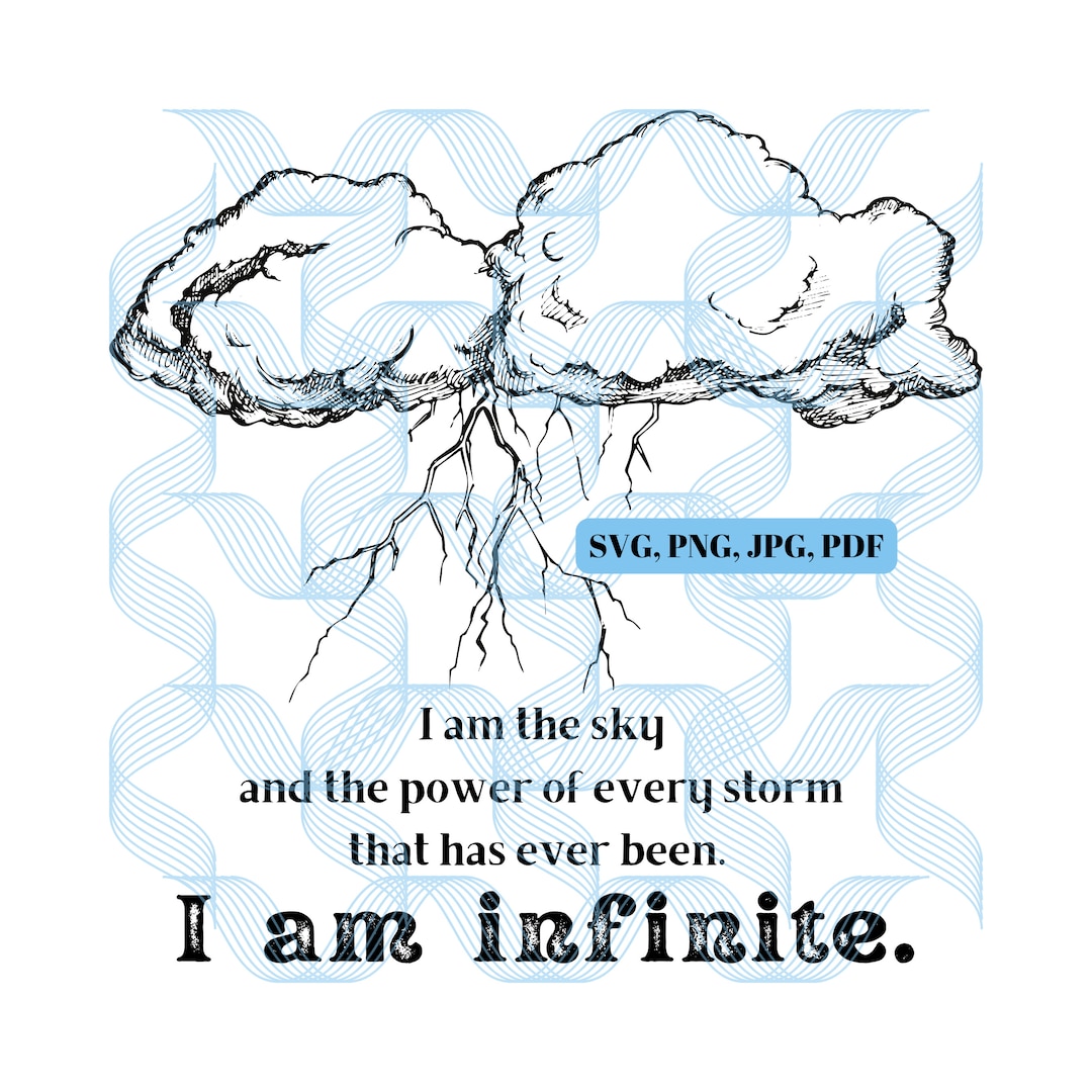 I Am Infinite Quote From Fourth Wing, Png, Svg, Jpg, Png, Download ...