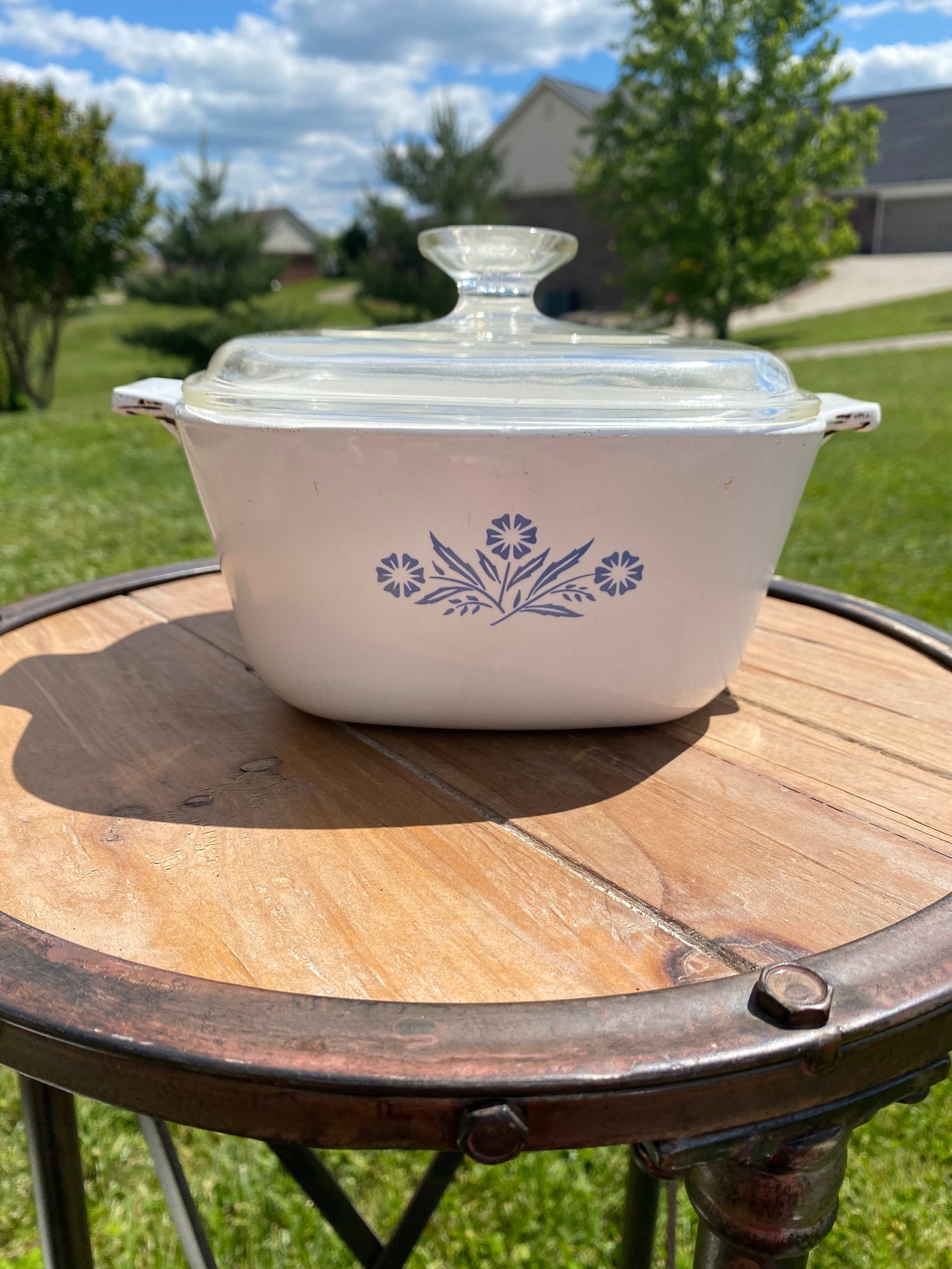 1970s Made In USA Vintage Corning Ware Casserole Dishes With | Etsy