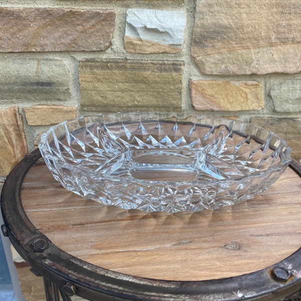 Crystal Serving Tray - Etsy