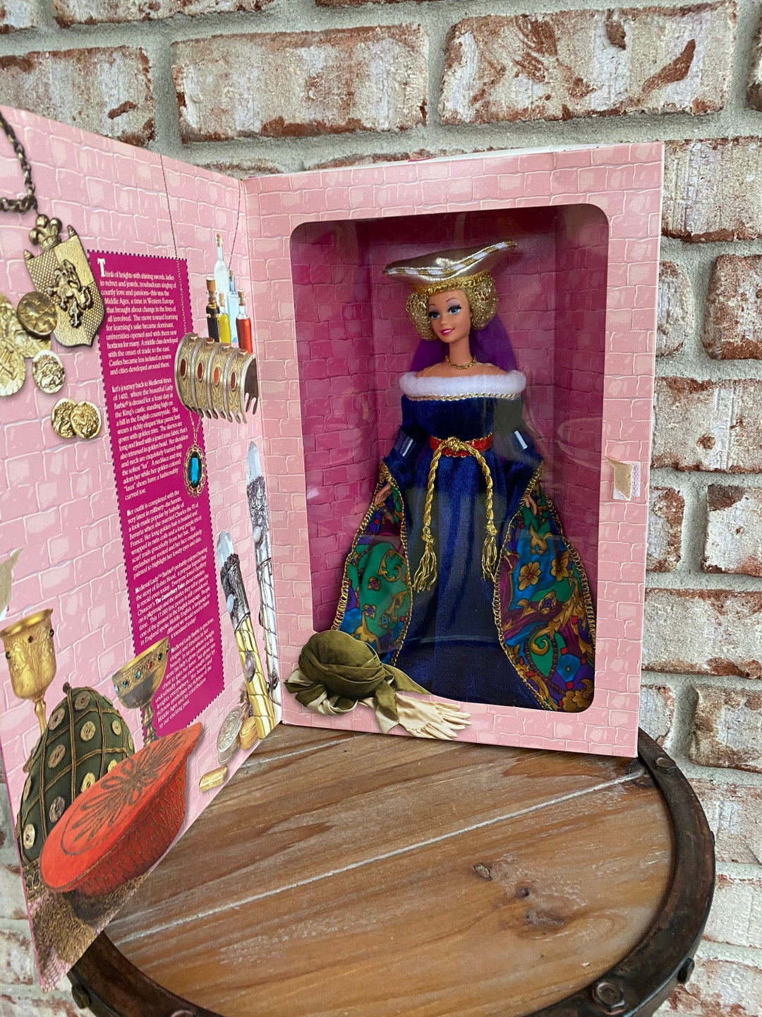 Vintage Collectible 1990s Medieval Lady Barbie New in Box - Etsy