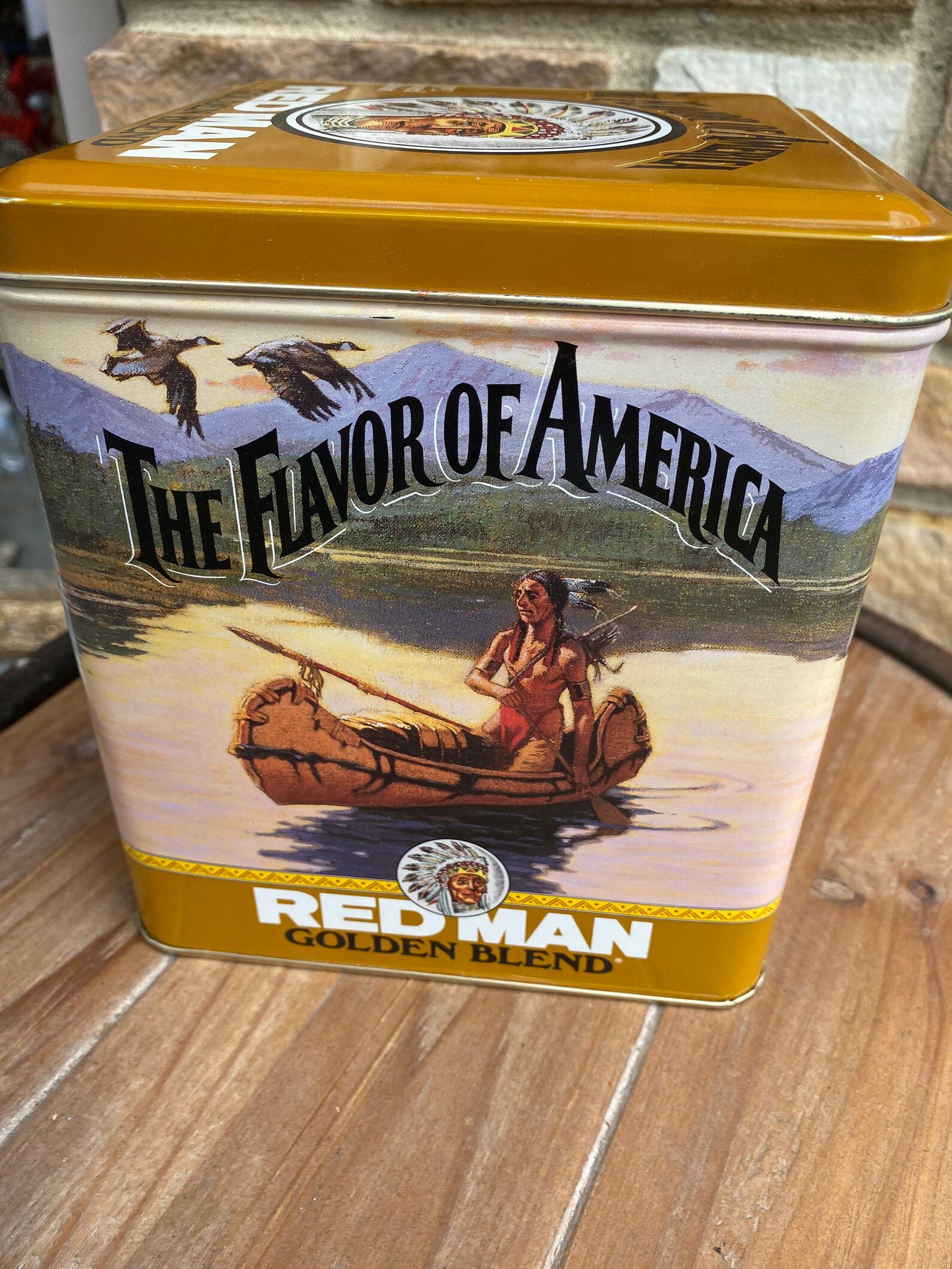 Vintage Collectable 1992 Red Man Golden Blend Special Edition | Etsy