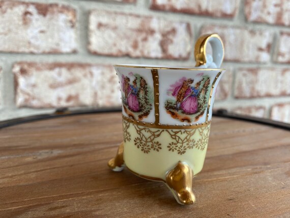 Vintage Royal Vienna Gold Footed Tea Cup/Collectable Cup | Etsy