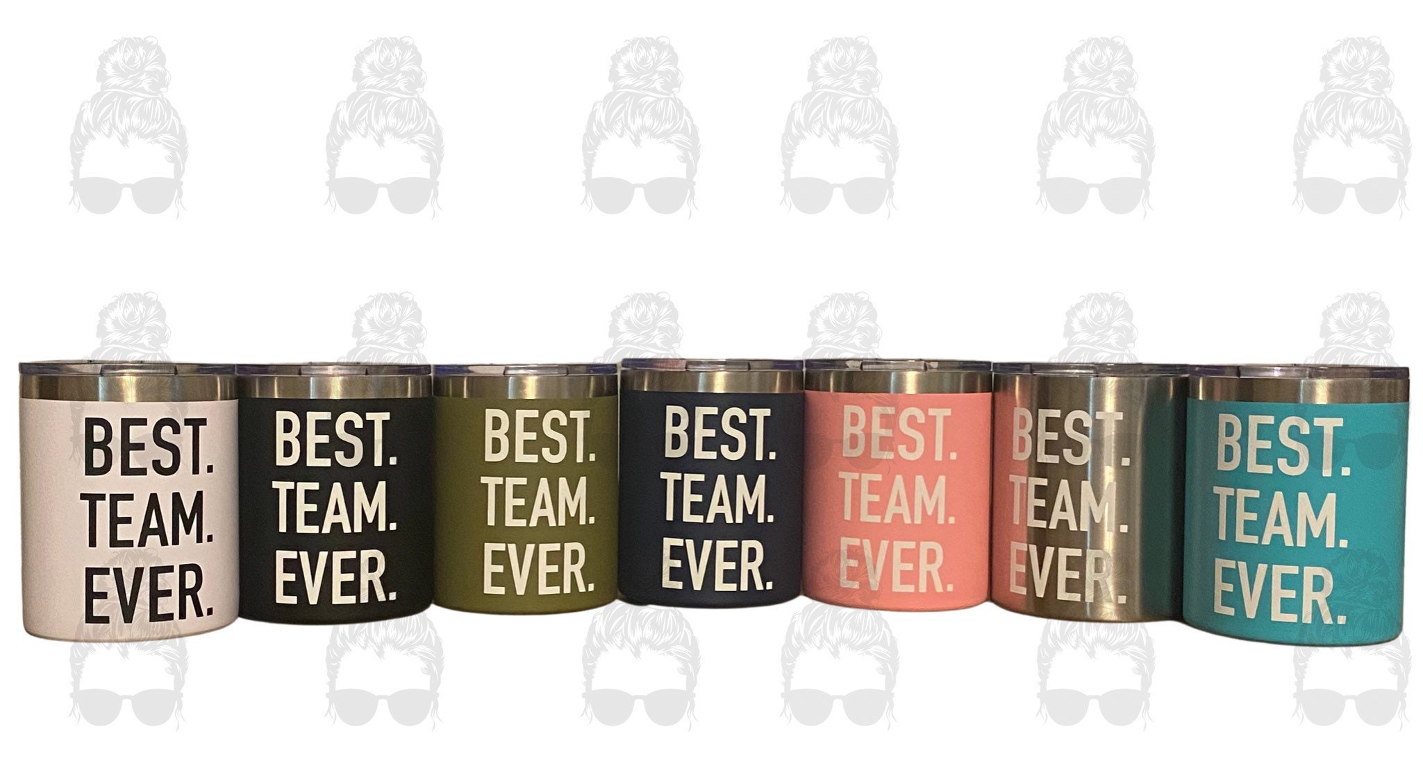 Best Team Ever Cups| Coworker Gifts| Team Gifts| Branded Cups| Employee ...