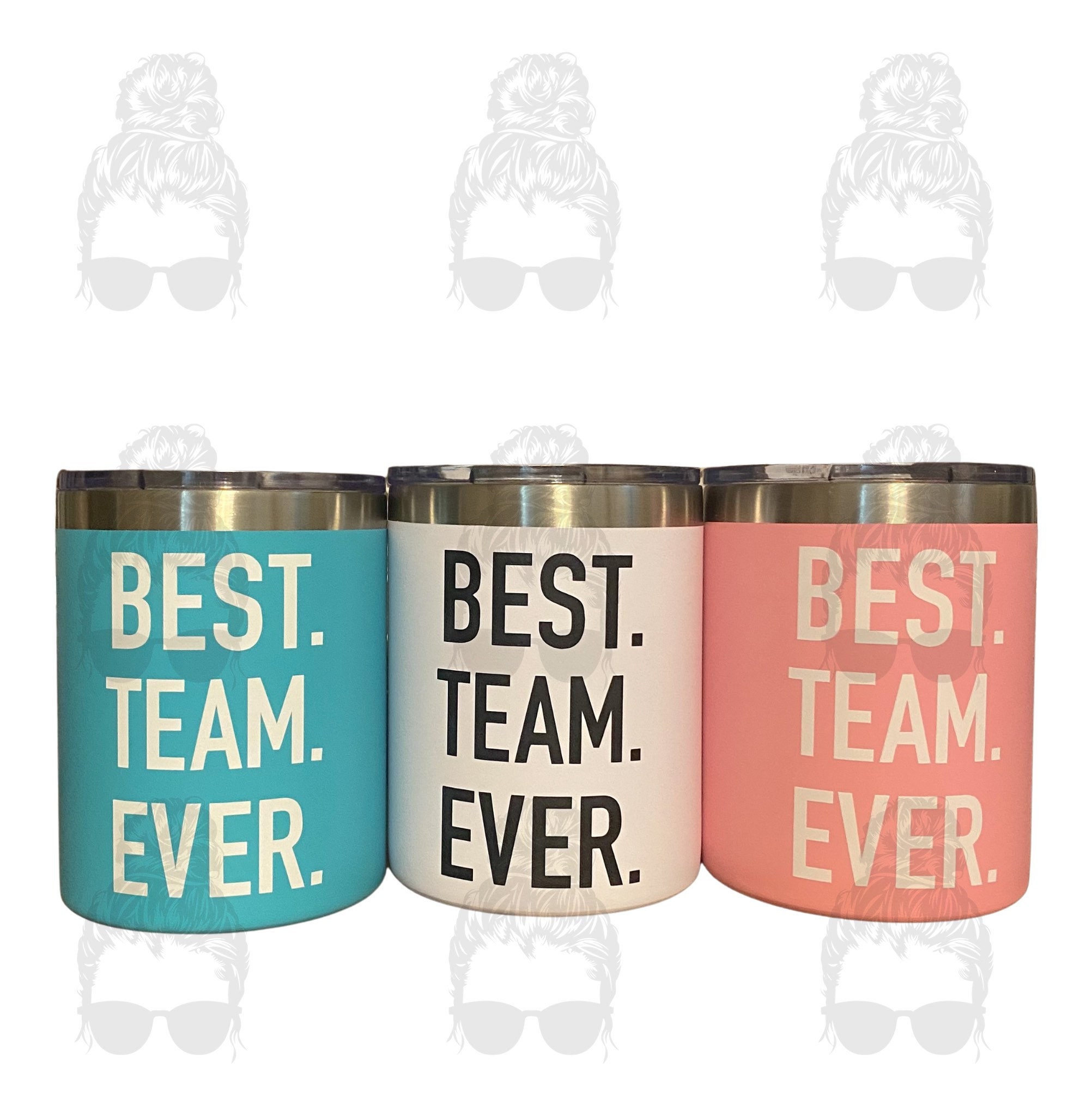 Best Team Ever Cups Coworker Gifts Team Gifts Branded Cups - Etsy