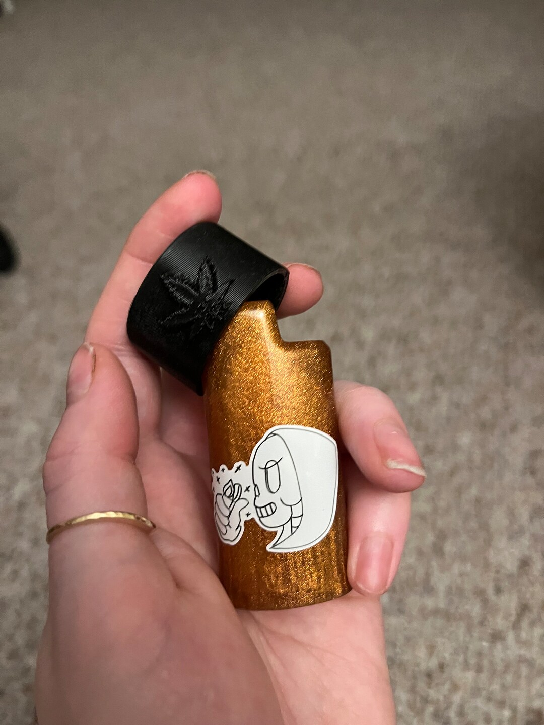 Spooky Grim Reaper Resin Lighter Case, Resin Lighter Holder, Halloween ...