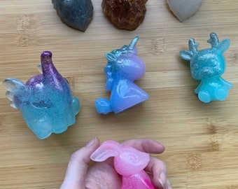 Resin Animals Figurines - Etsy