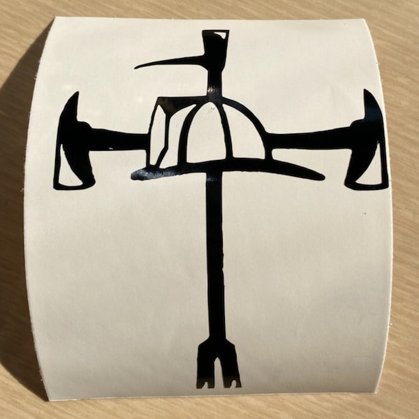 Cross Decal - Etsy