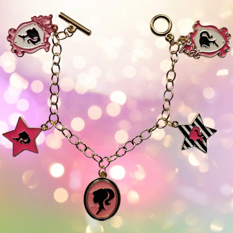 Barbie Charm Bracelet - Etsy