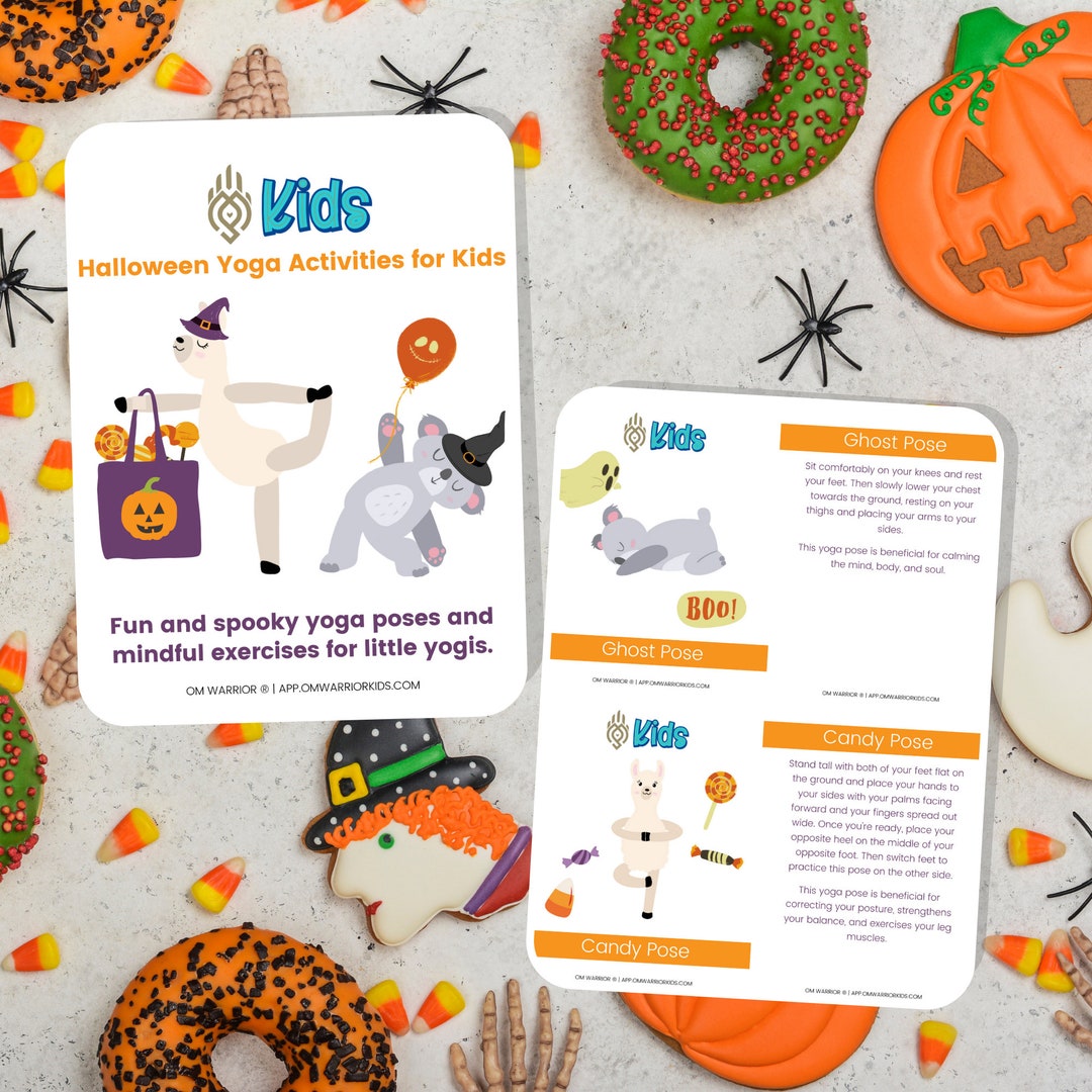 27 Halloween Yoga Activities for Kids | Fun and Engaging Activities for ...