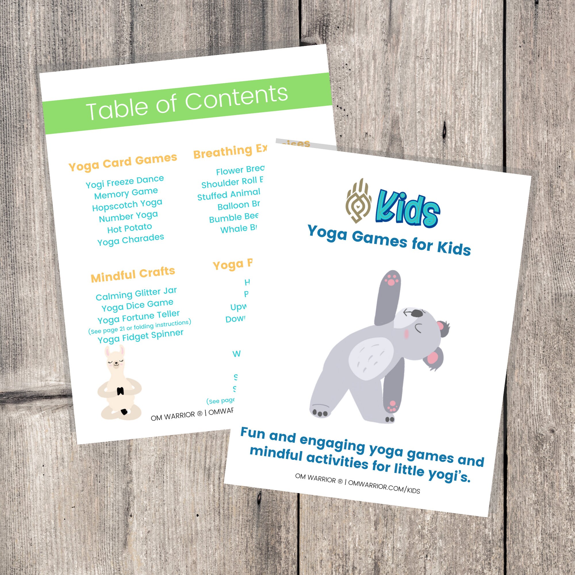 Yoga Games for Kids Fun and Engaging Yoga Games and Mindful Activities ...