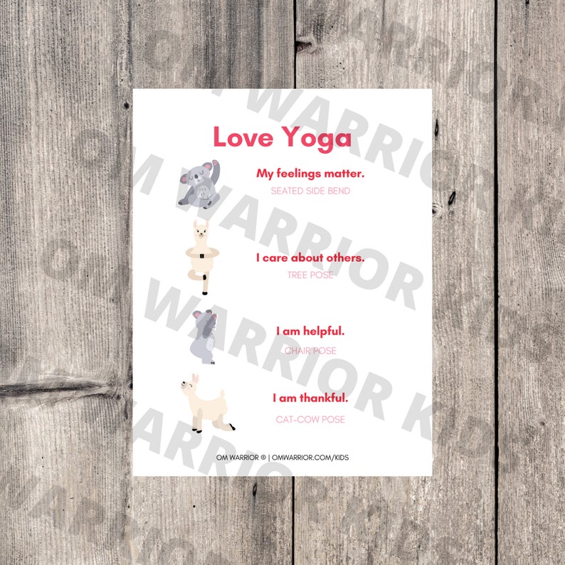 Self Love Challenge for Kids Learn to Love Yourself More | Etsy