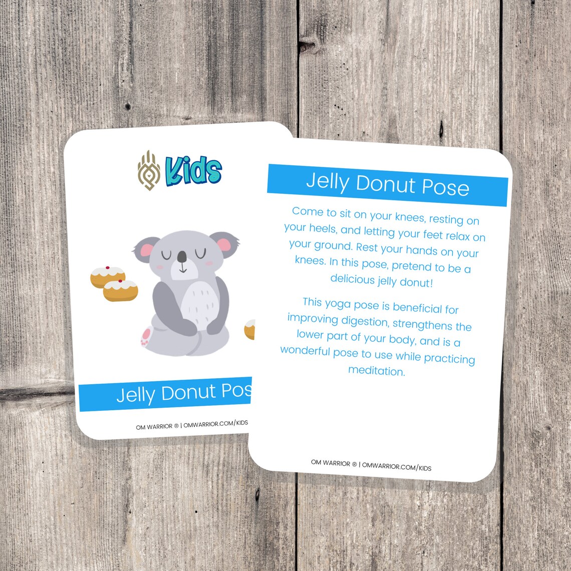 Hanukkah Yoga Cards for Kids: Fun Poses (PDF Download) - Etsy