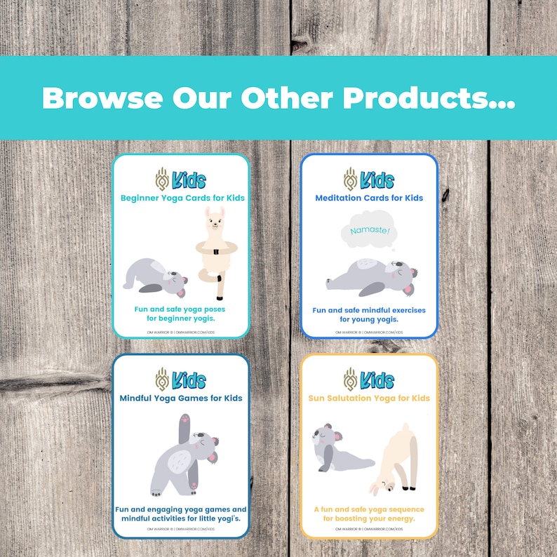 Sun Salutations Yoga Activities For Kids Fun And Engaging Etsy