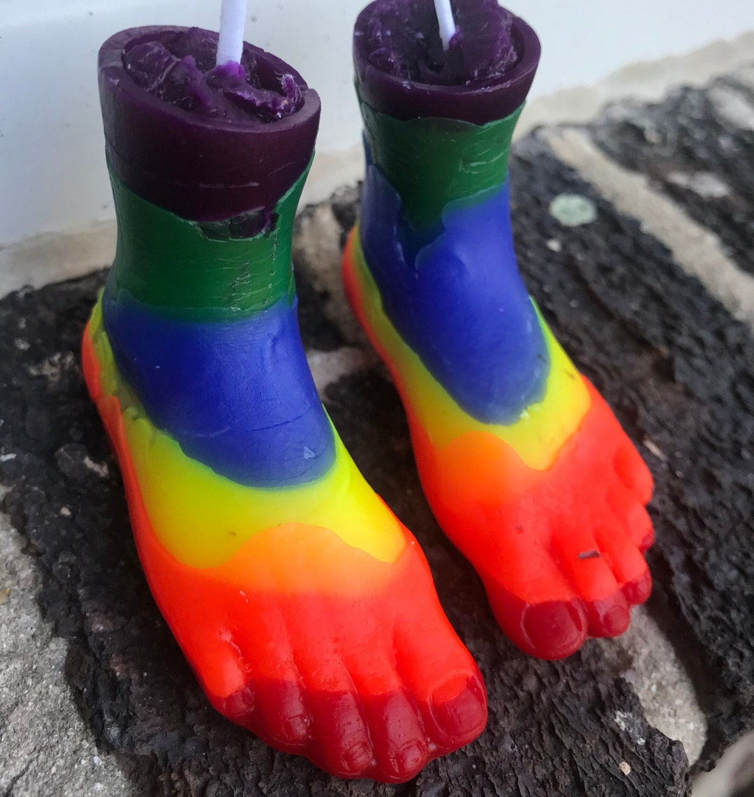 Tiny Feet Candle, Party Favor, Birthday Gift, Baby Shower ,healing Feet ...