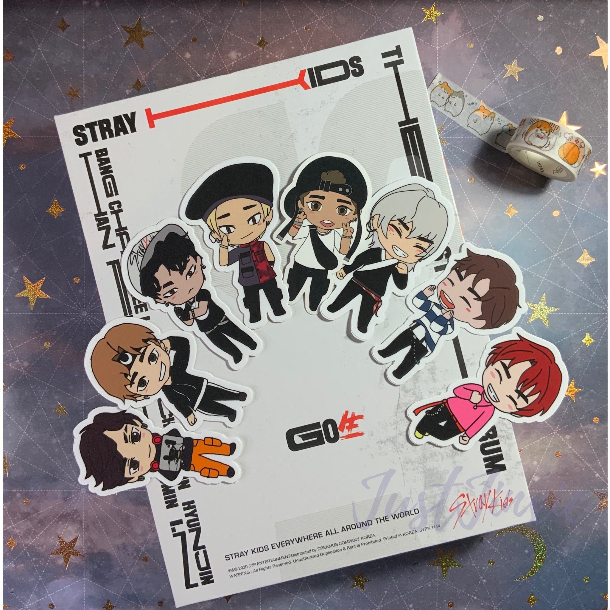 Chibi Stray Kinder Sticker - Etsy.de