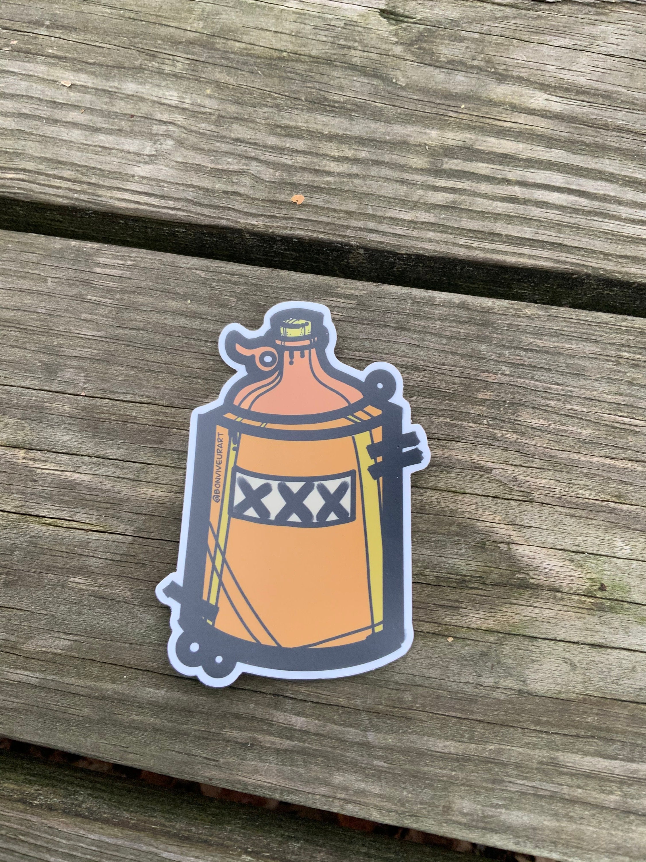 Whiskey Jug Sticker - Etsy