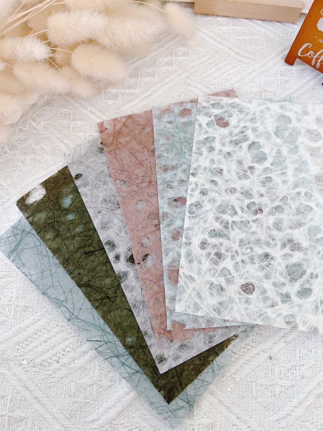 A6/A5 Paper Set Chinese Linen (ma Si) Paper｜for Journal Paper Collages ...