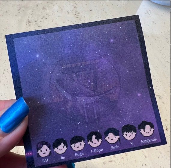 Magic Shop Chibi BTS Sticky Notes - Etsy