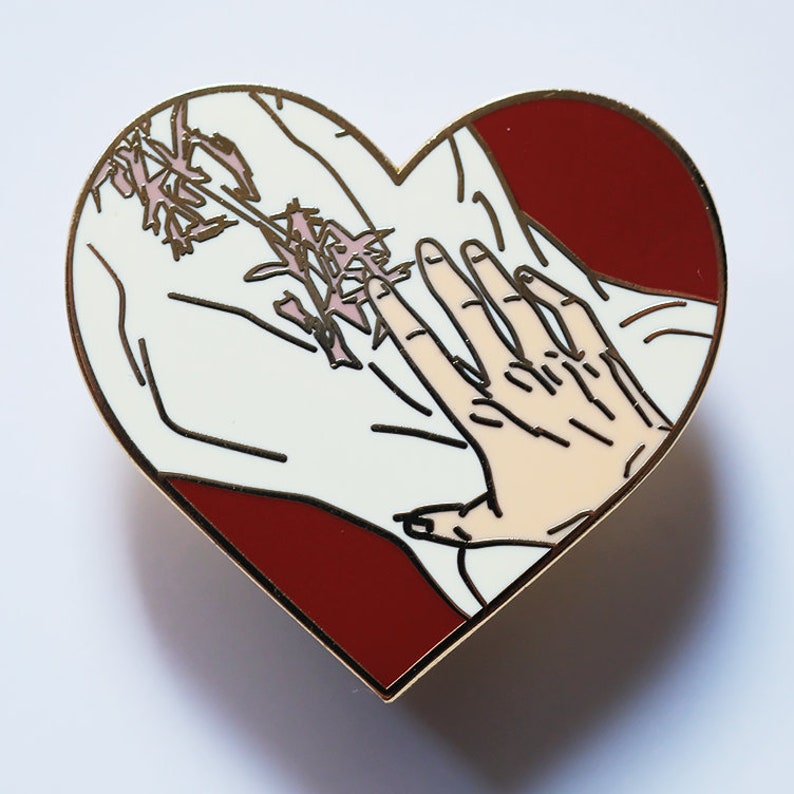 BL Yaoi HEARTS Mini Enamel Pins Boys Love From Manga and Manhwa, Filler ...