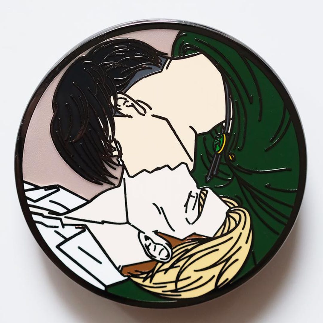 BL Yaoi "captain/commander" Circle Enamel Pins - Boys Love Couple From ...