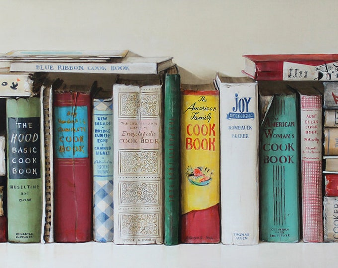 A Box of Curated Cookbooks- FREE SHIPPING- Mystery, Surprise Box Full ...