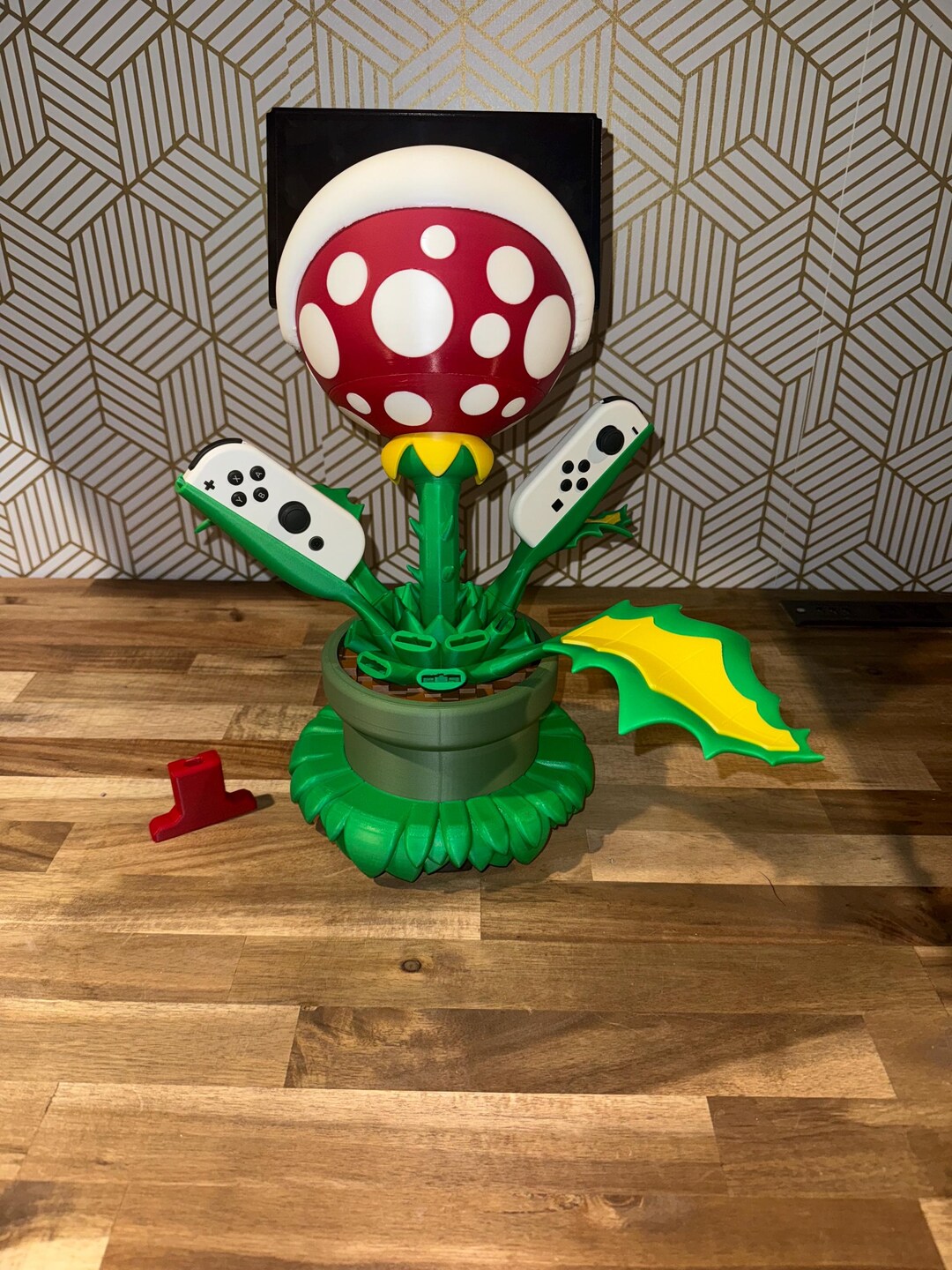 3d-printed Nintendo Switch Holder Piranha Plant Design - Etsy UK