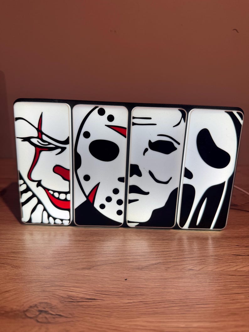 Horror Movie Light Box - Etsy