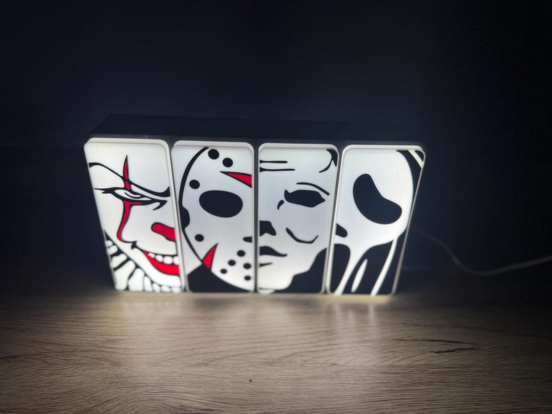 Horror Movie Light Box - Etsy