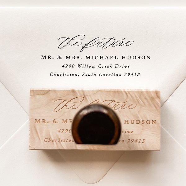 Mr and Mrs Stamp - Etsy