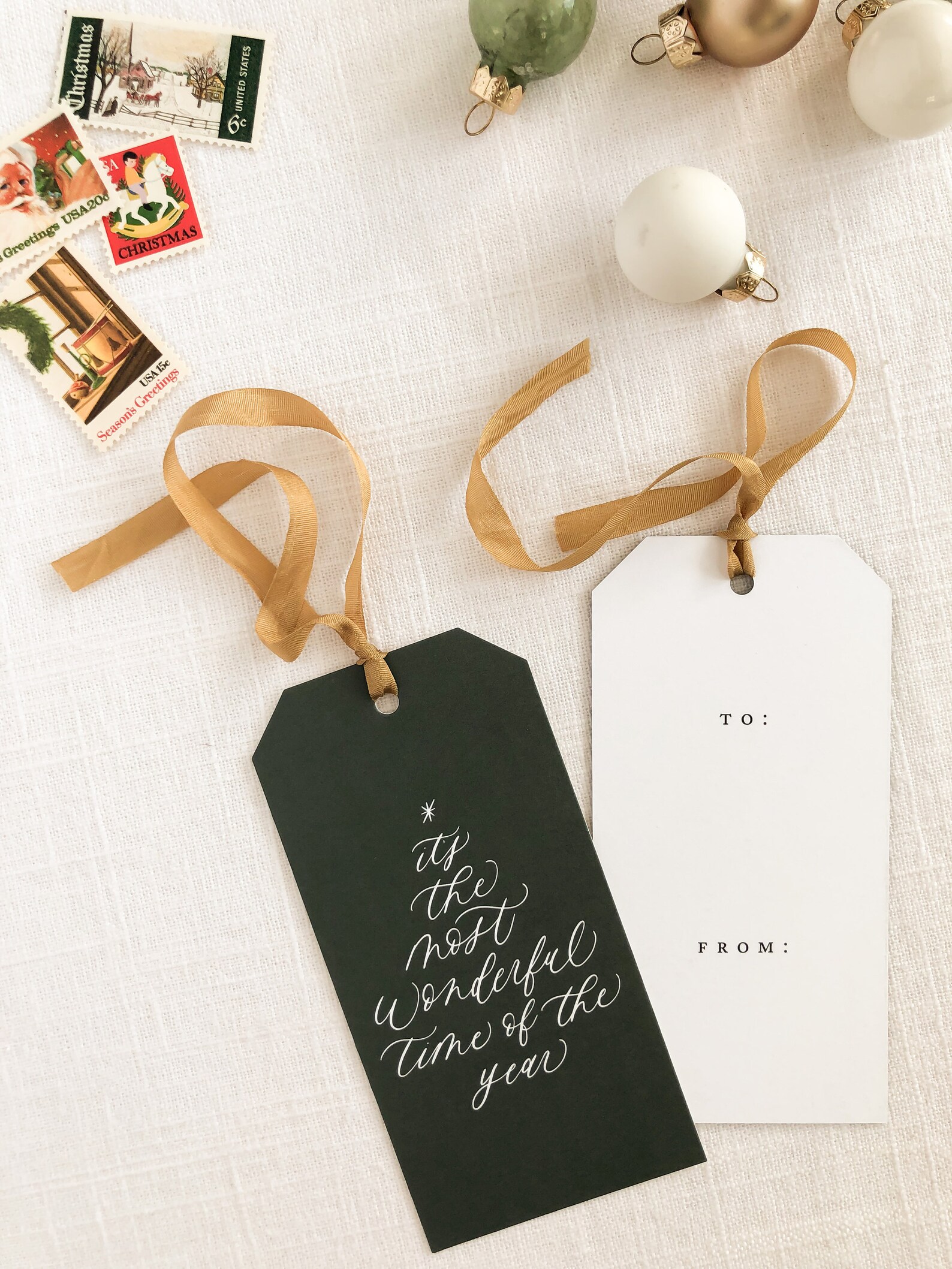 It's the Most Wonderful Time of the Year Christmas Gift Tags | Holiday ...