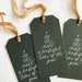 It's the Most Wonderful Time of the Year Christmas Gift Tags | Holiday ...