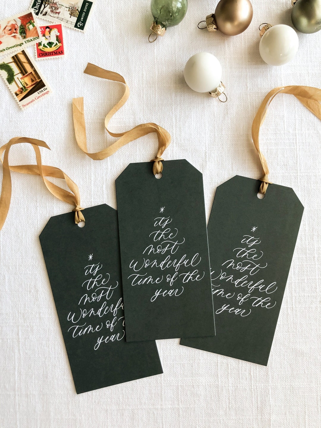It's the Most Wonderful Time of the Year Christmas Gift Tags | Holiday ...