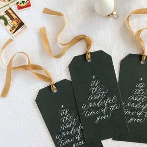 It's the Most Wonderful Time of the Year Christmas Gift Tags | Holiday ...