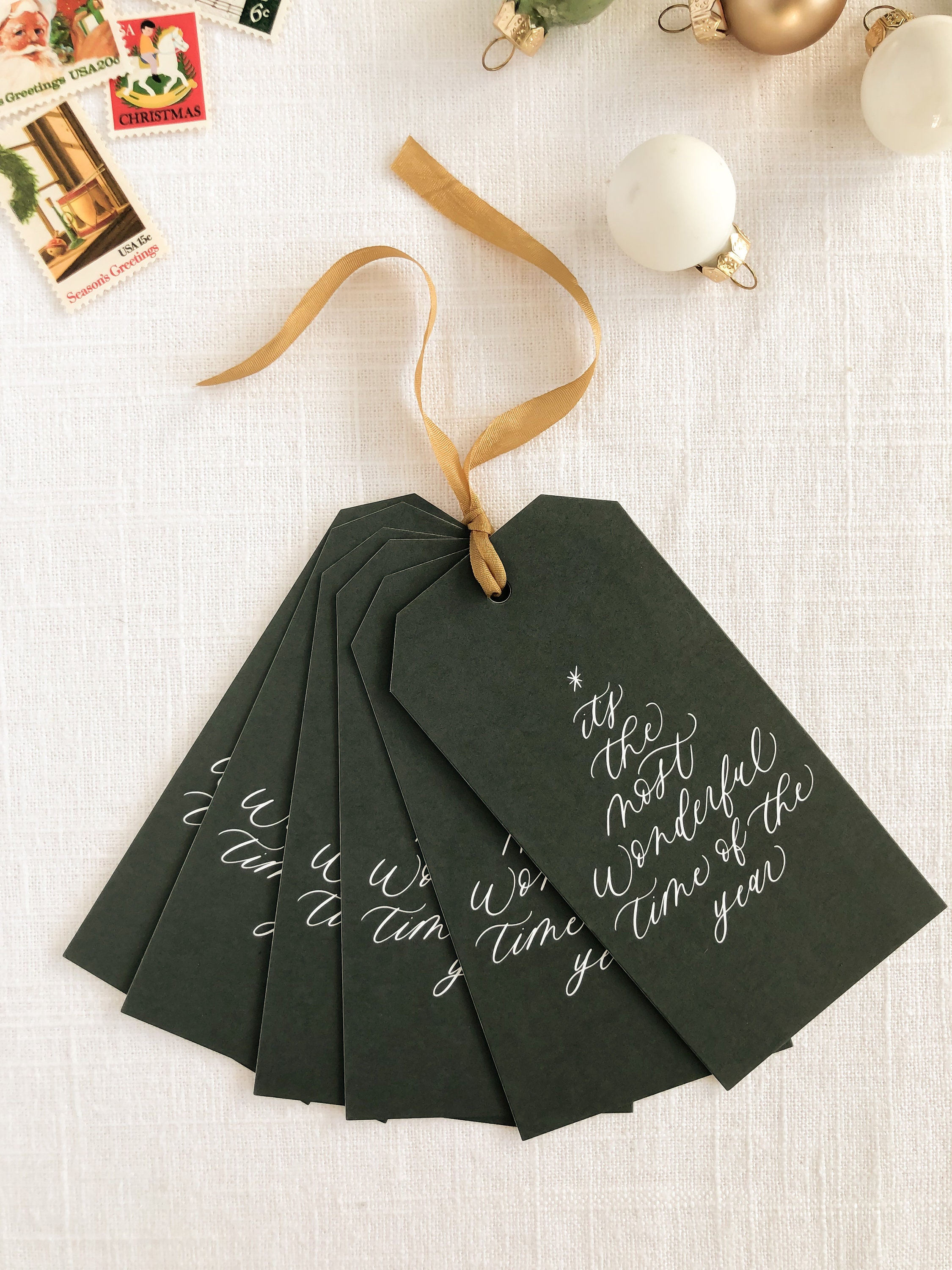 It's the Most Wonderful Time of the Year Christmas Gift Tags | Holiday ...
