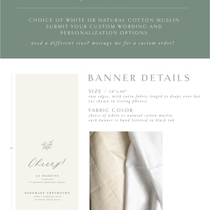 Hand Lettered Fabric Wedding Signage | Fabric Wedding Bar Sign ...