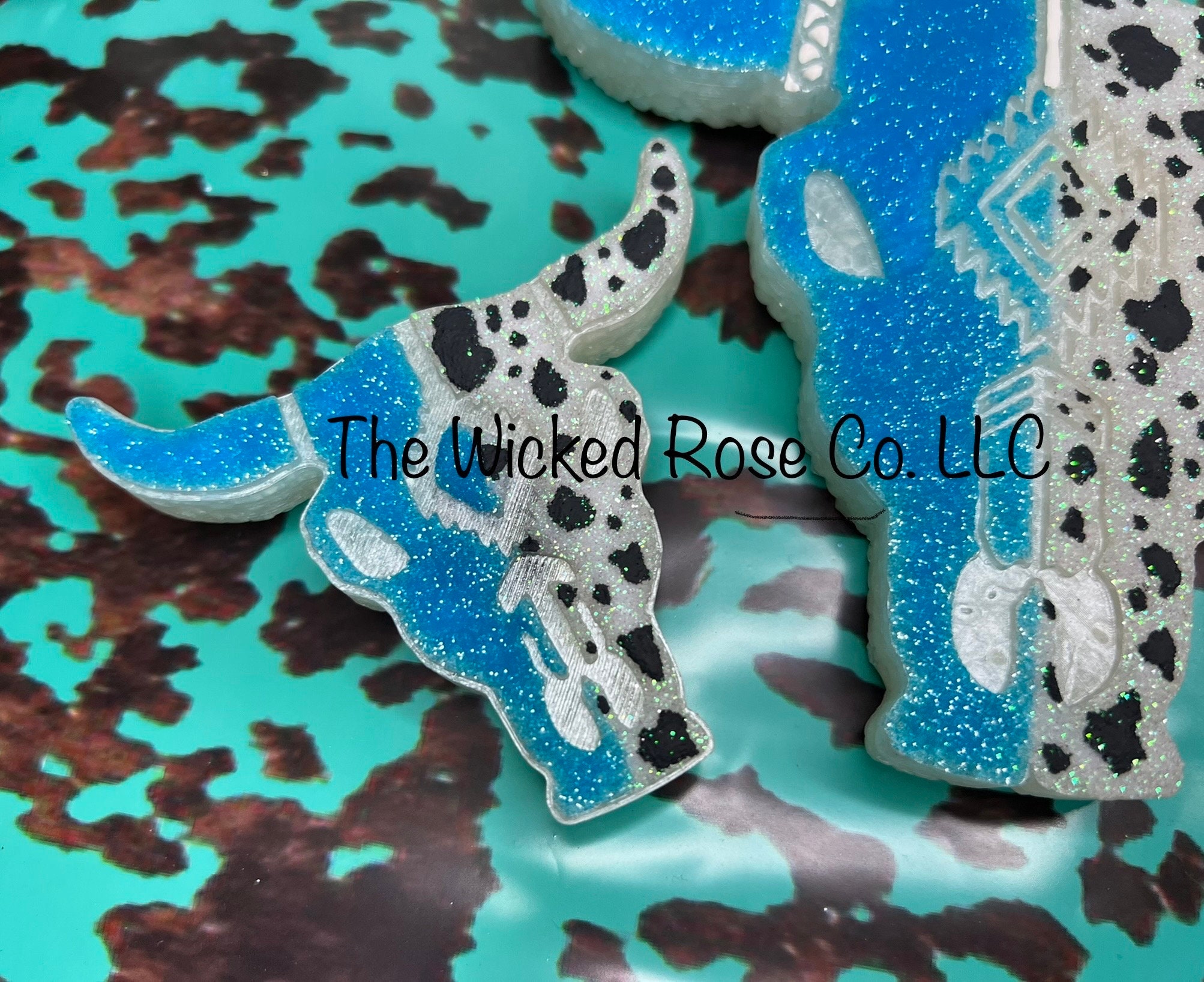 Cow Print, Bull Skull, Car Freshie, Freshie, Freshies, Boho, Country ...