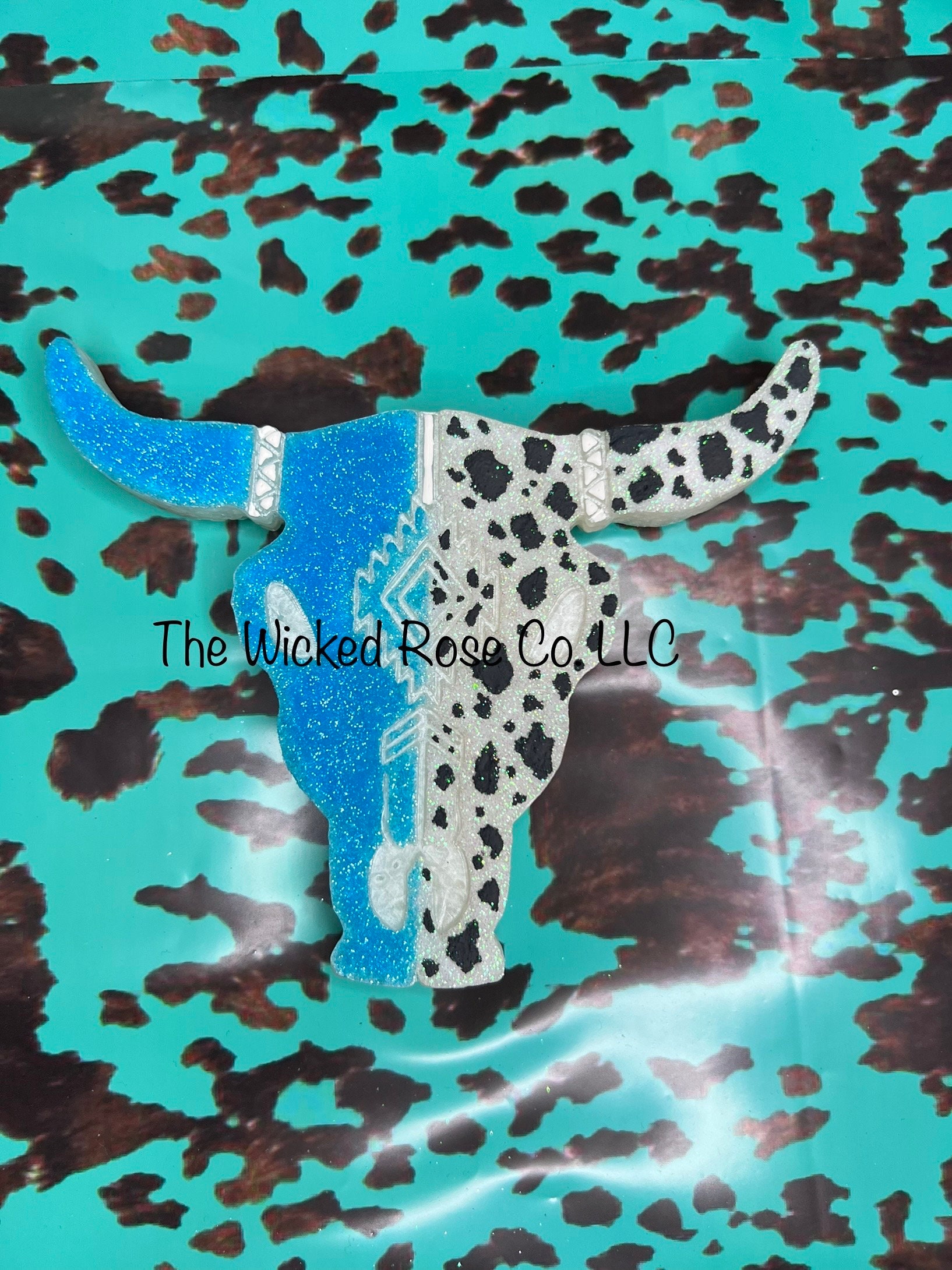 Cow Print, Bull Skull, Car Freshie, Freshie, Freshies, Boho, Country ...