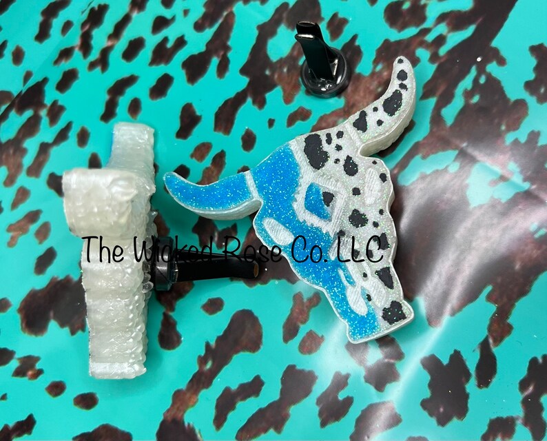Cow Print, Bull Skull, Car Freshie, Freshie, Freshies, Boho, Country ...