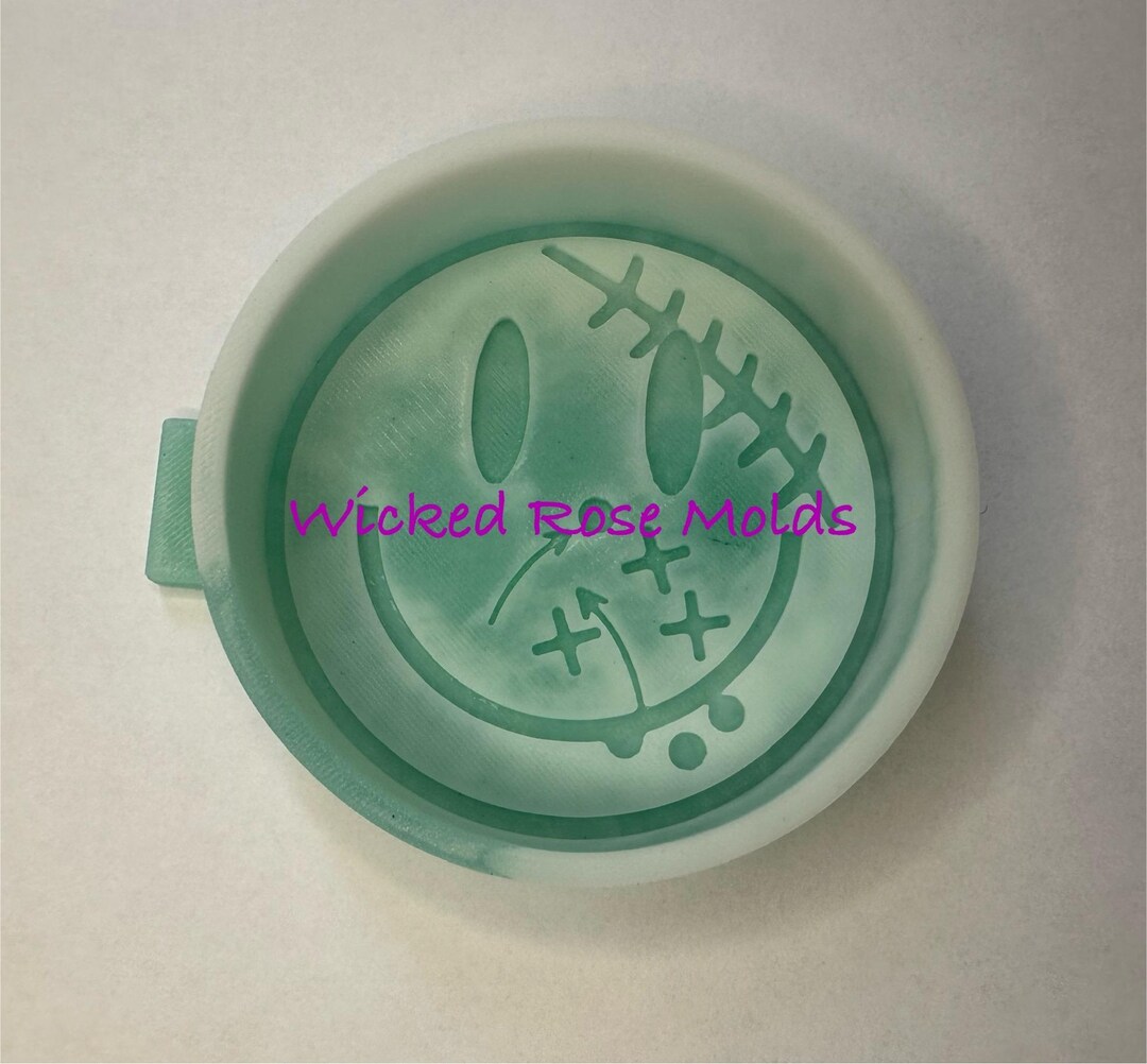Plain Football Play Smiley Silicone Freshie Mold, Football, Sports ...