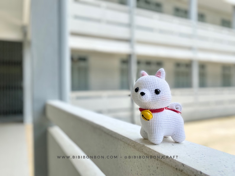 Bibibonbon Crochet Pattern Amigurumi: Bibi the Samoyed Dog - Etsy