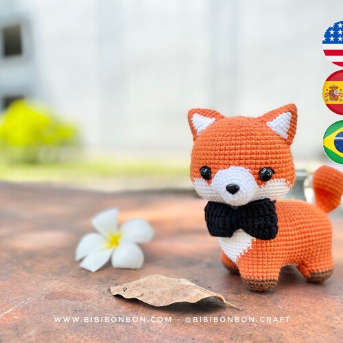 Bibibonbon Crochet Pattern Amigurumi: Dasher the Reindeer - Etsy